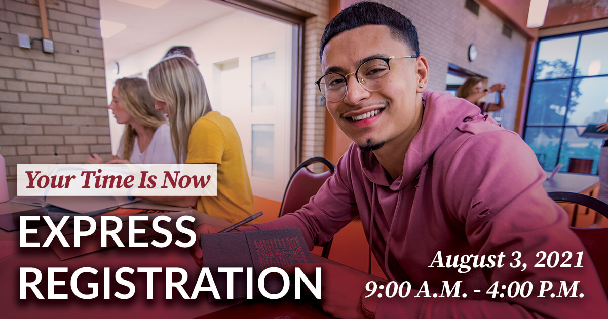 Express Registration on August 3 - Calumet College of St. Joseph